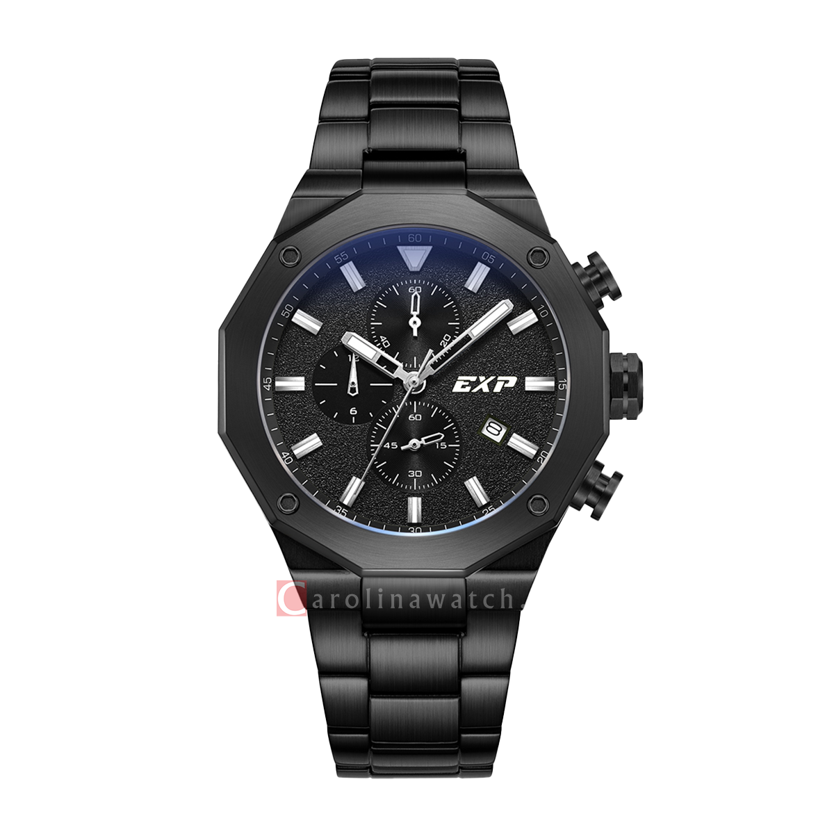 Jam Tangan Expedition EXP Chronograph EX 6849 MCBIPBA Men Black Dial B – Carolina Watch