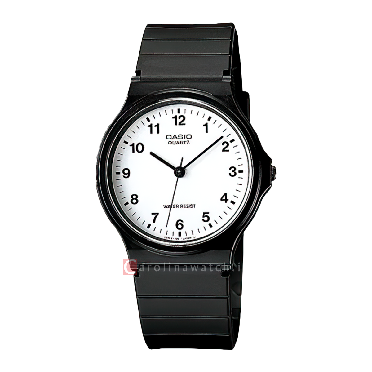 Jam Tangan Casio Standard MQ 24 7B Women White Dial Black Resin Band Jam Tangan Casio Standard MQ 24 7B Women White Dial Black Resin Band