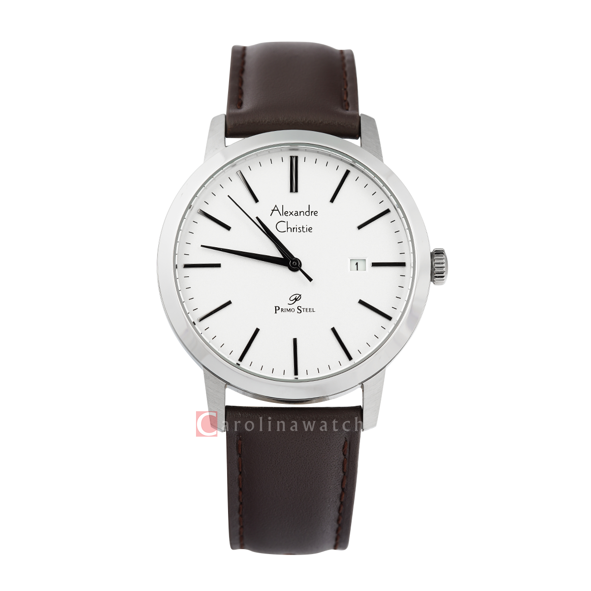 Jam Tangan Alexandre Christie Primo Steel AC 1007 MDLSSSL Men Silver W ...