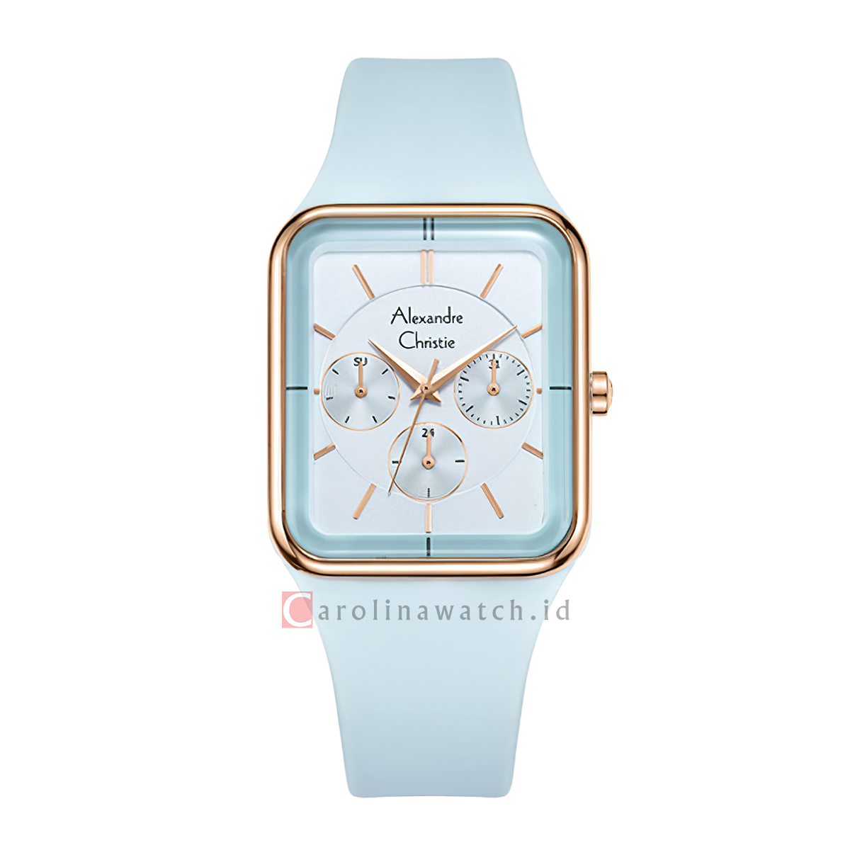 Jam Tangan Alexandre Christie Classic AC 2744 BFRRGLB Women Light Blue ...