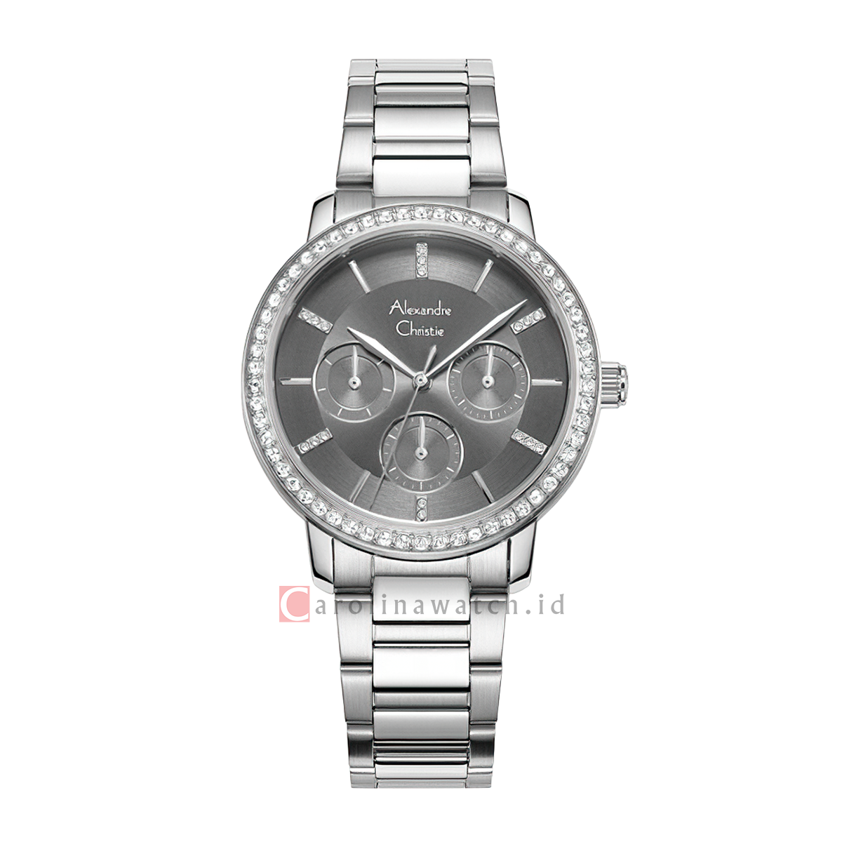 Jam Tangan Alexandre Christie Multifunction AC 2A47 BFBSSDG Women Grey ...