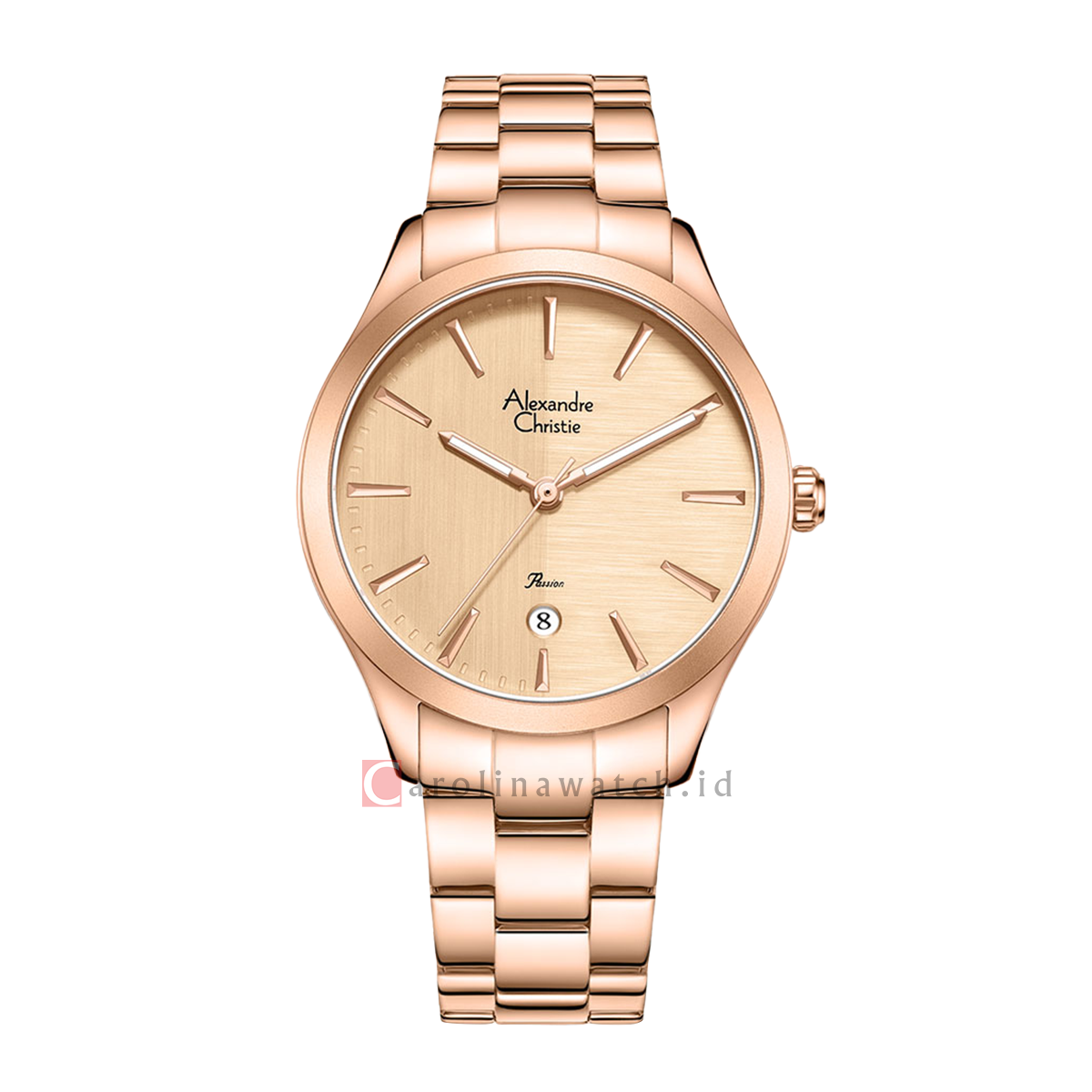 Jam Tangan Alexandre Christie Passion AC 2A90 LDBRGRG Women Rose Gold ...