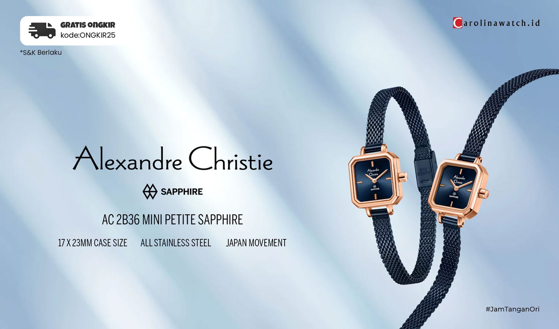 Carolina Watch - #1 Authorized Original Watch Store di Indonesia