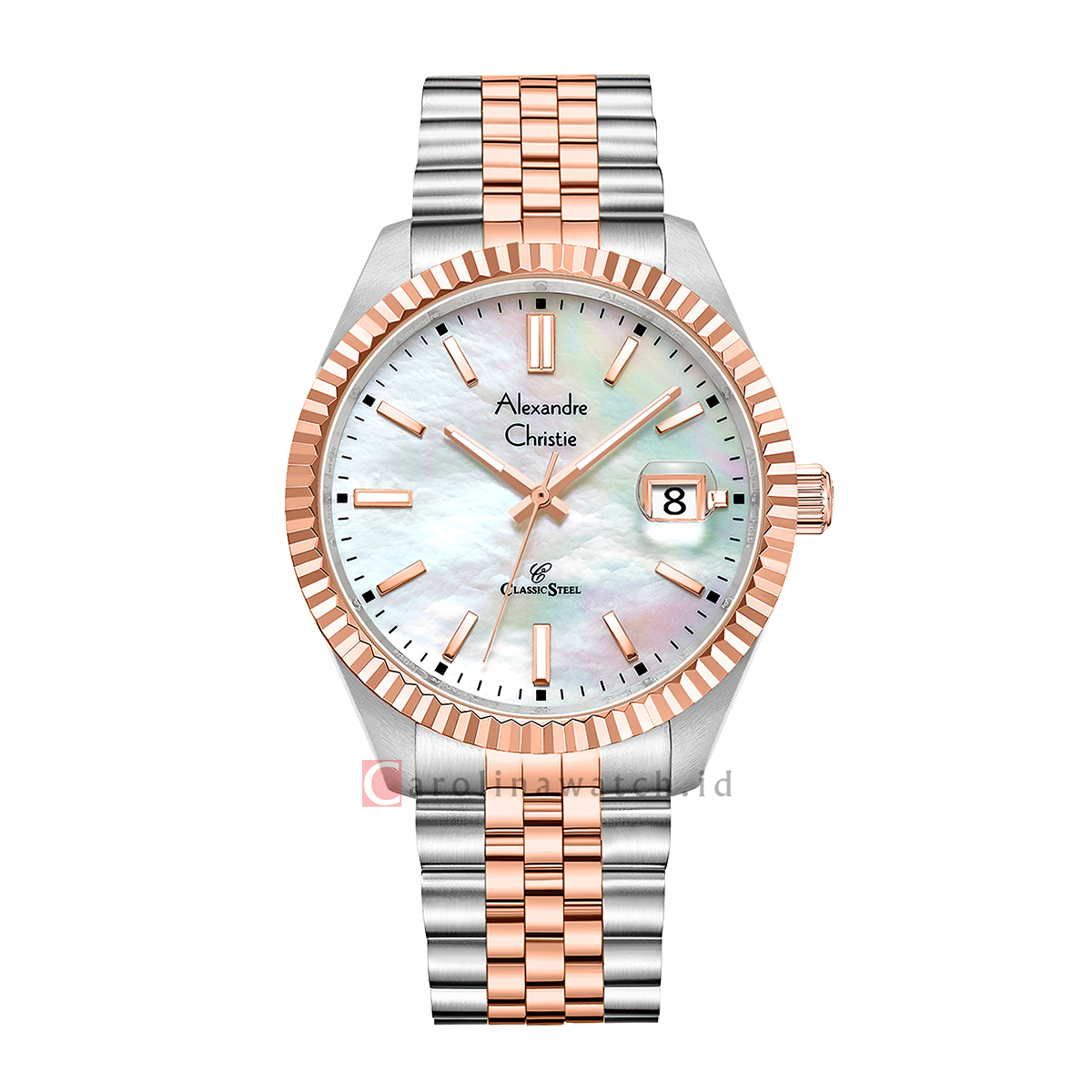 Jam Tangan Alexandre Christie Classic Steel AC 5002 MDBTRMS Men MOP Di ...