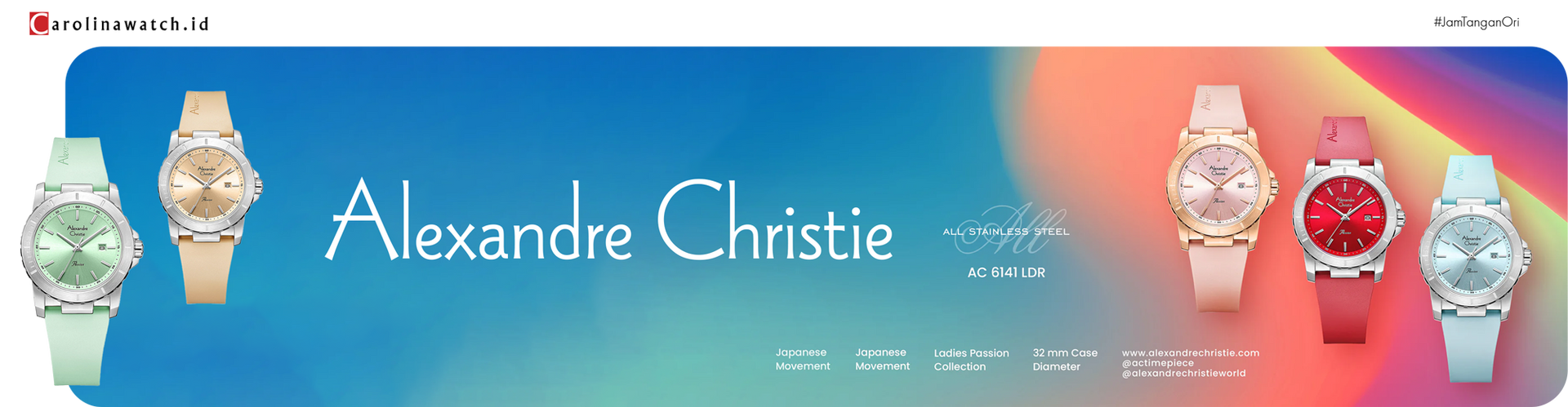 Carolina Watch - #1 Authorized Original Watch Store di Indonesia