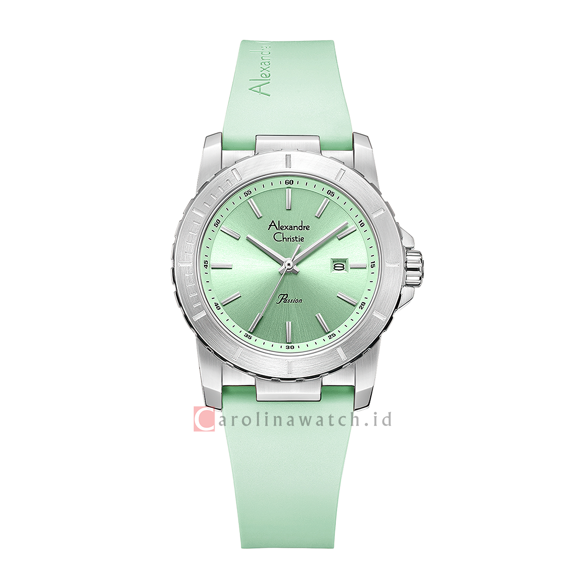 Jam Tangan Alexandre Christie Passion AC 6141 LDRSSLE Women Green Dial ...