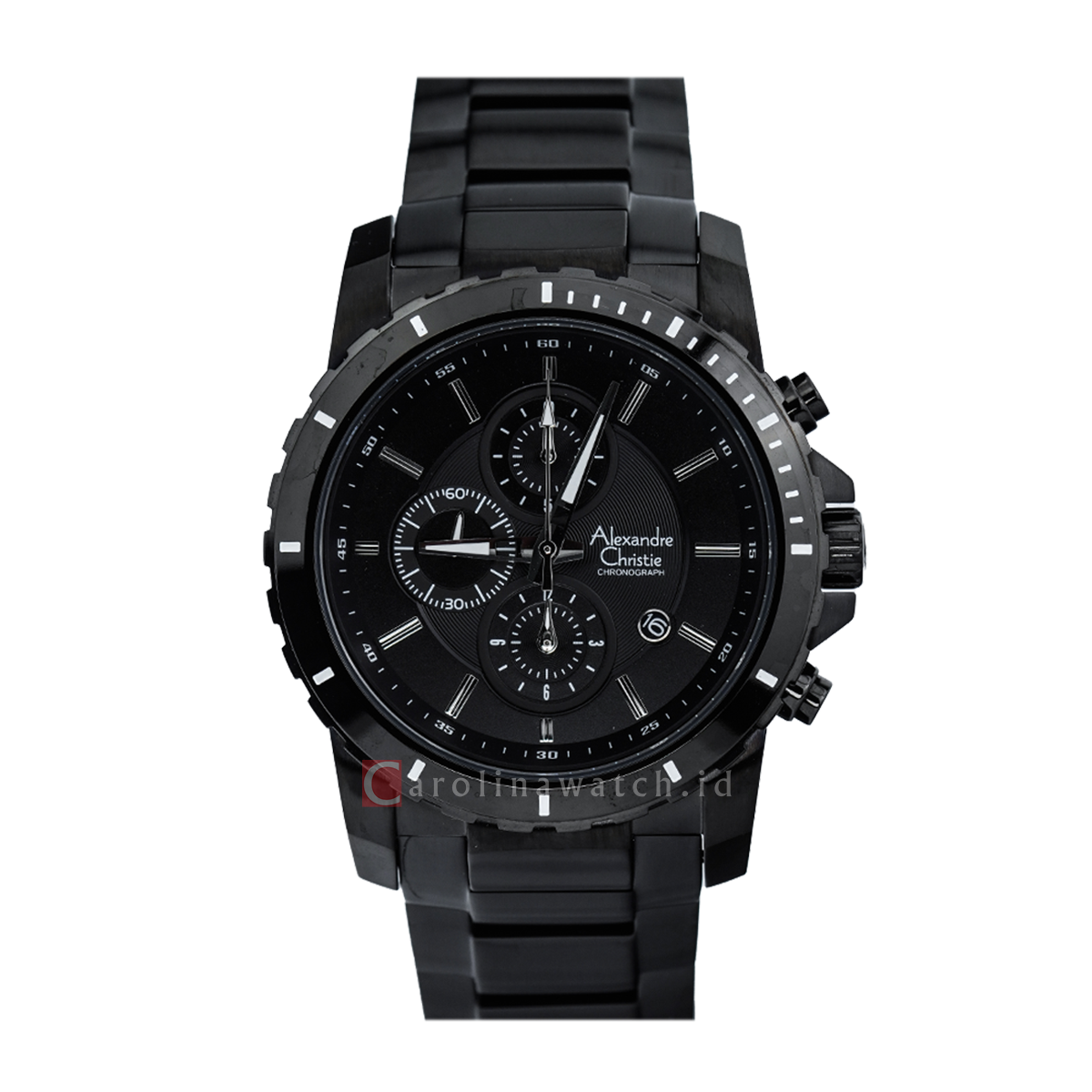 Jam Tangan Alexandre Christie Multifunction AC 6141 MCBIPBA Men Black ...