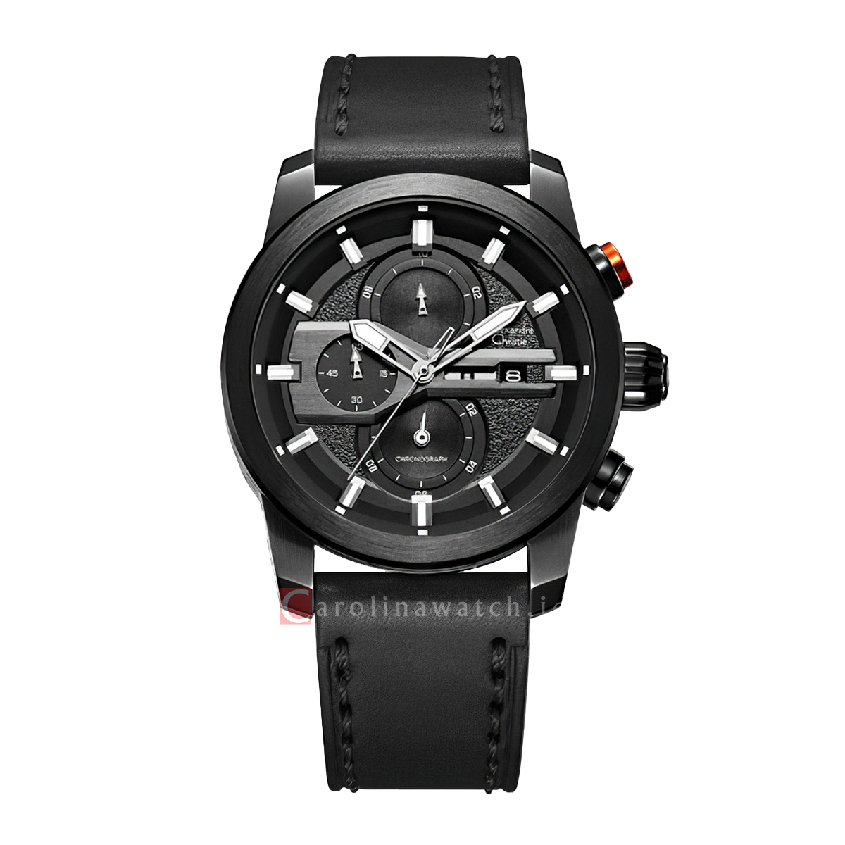 Jam Tangan Alexandre Christie Chronograph AC 6559 MCLIPBA Men Black Di ...