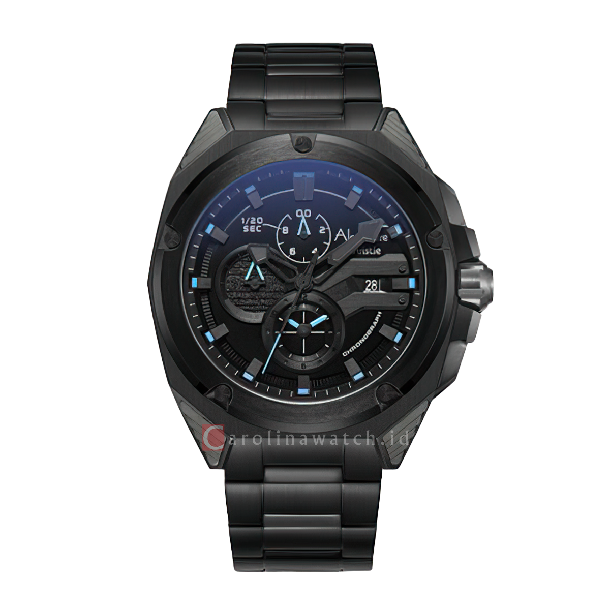 Jam Tangan Alexandre Christie AC 6624 MCBEPBALB Men Black Dial Black S ...