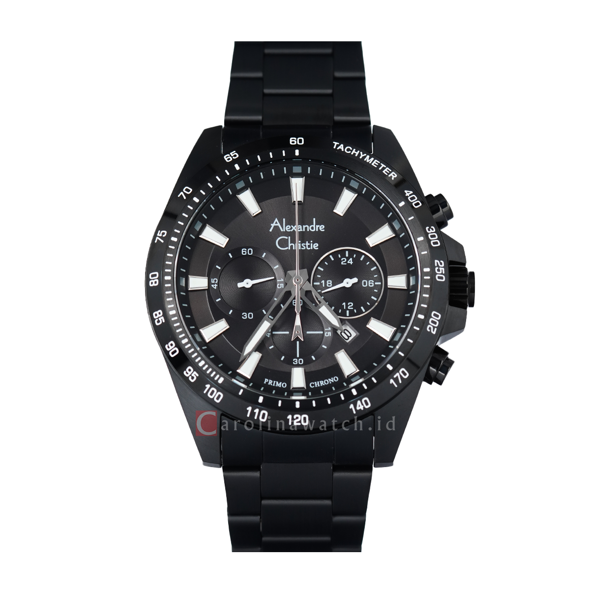 Jam Tangan Alexandre Christie Primo Chronograph AC 6671 MCBIPBA Men Bl ...