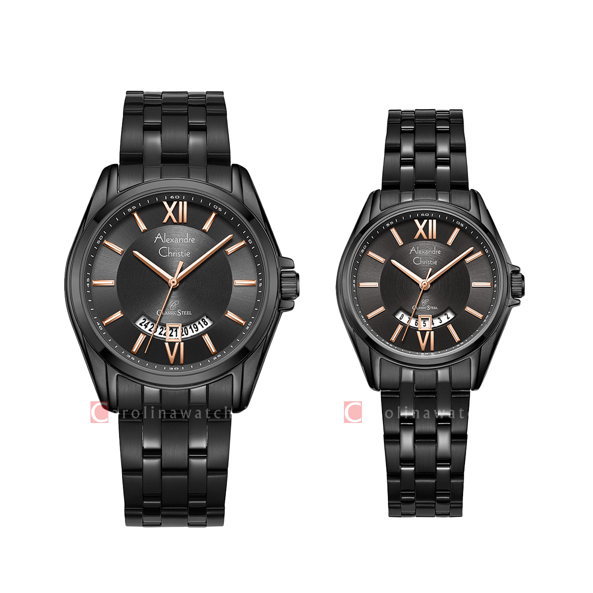 Jam Tangan Couple Alexandre Christie Classic Steel AC 8673 M/LDBIPBARG ...