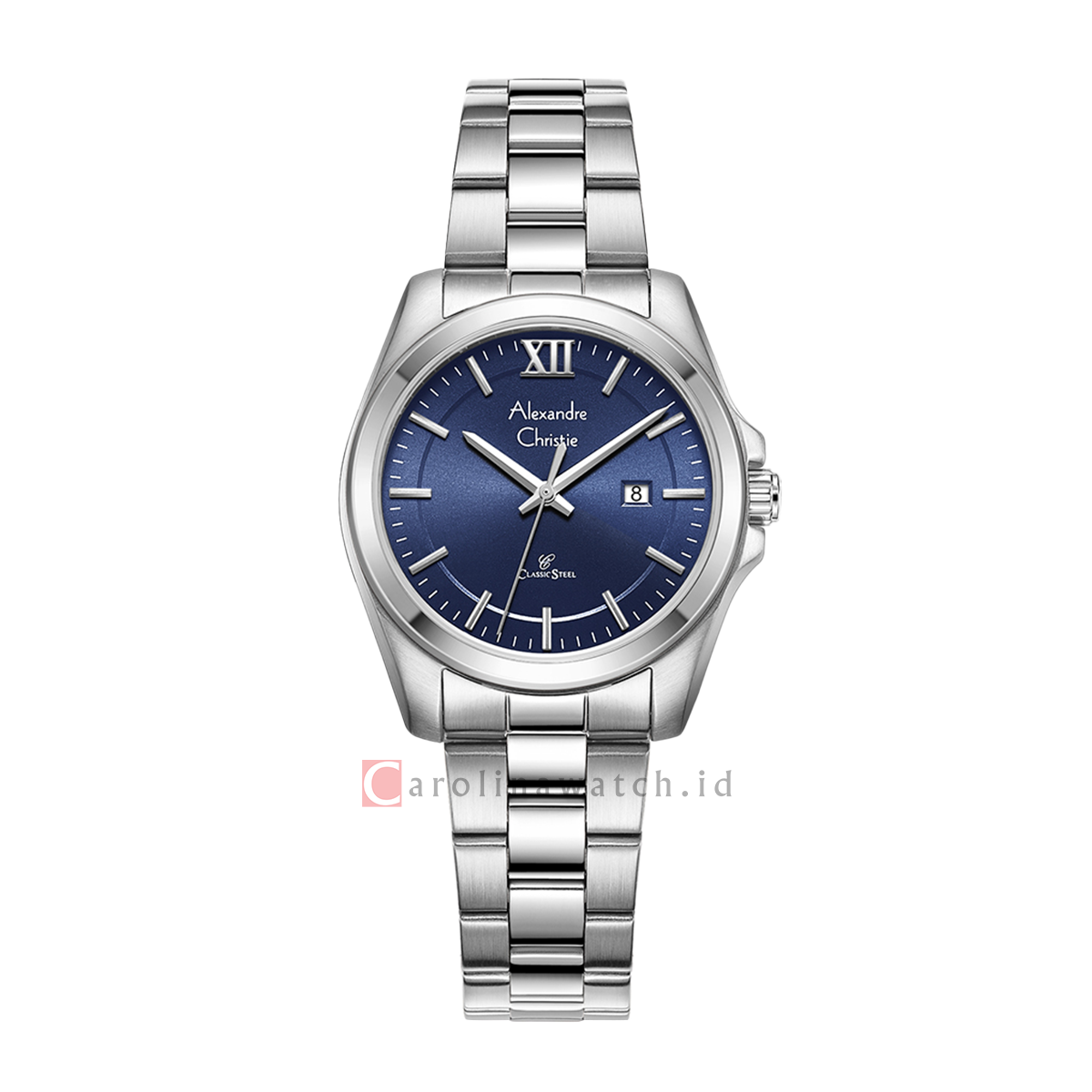 Jam Tangan Alexandre Christie Classic Steel AC 8685 LDBSSBU Women Blue – Carolina Watch