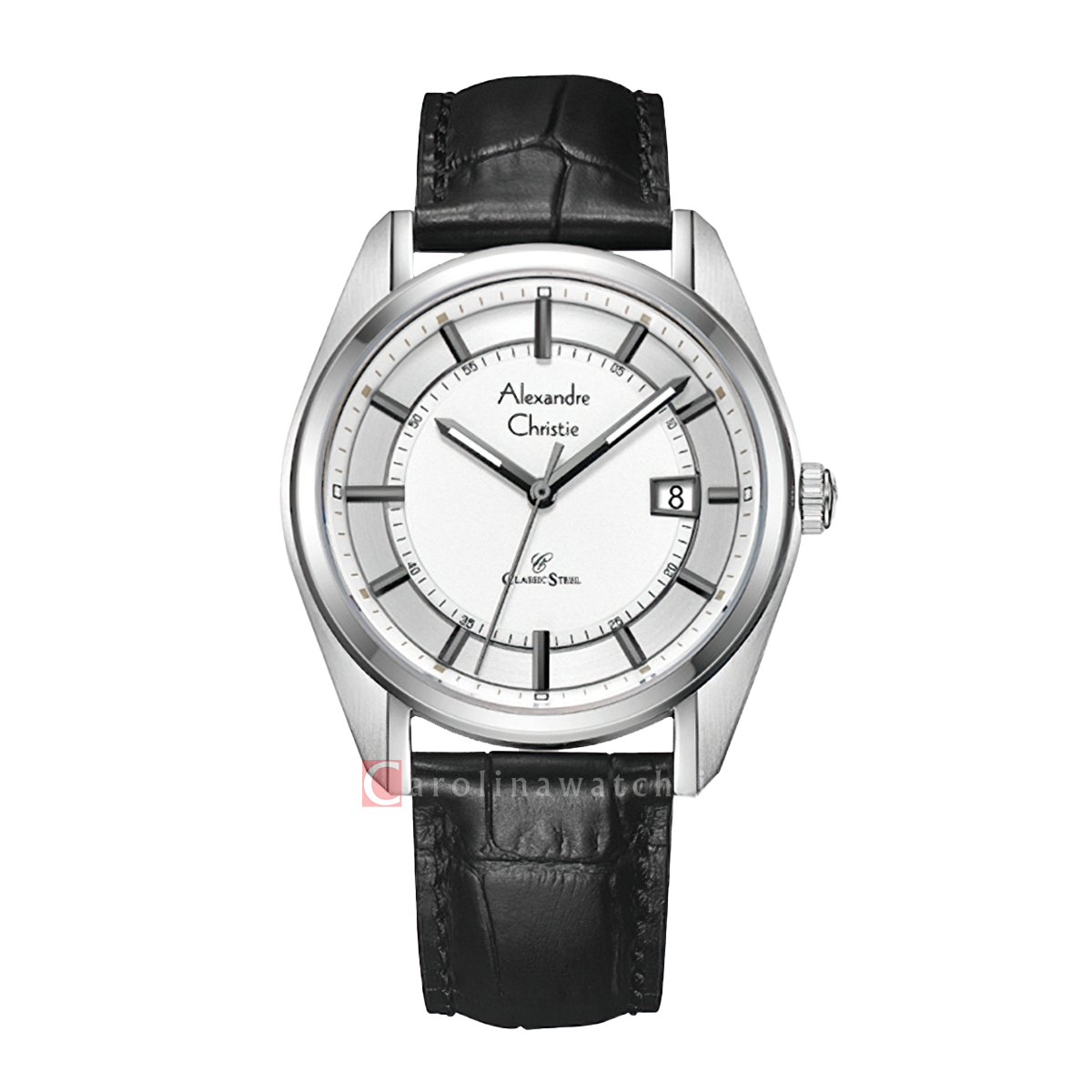 Jam Tangan Alexandre Christie Classic Steel AC 8695 MDLSSSL Men Silver ...