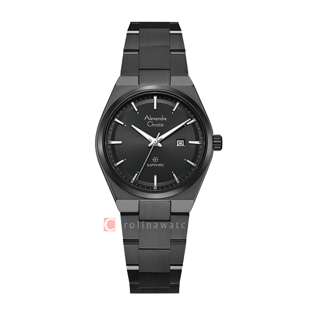 Jam Tangan Alexandre Christie Classic Steel AC 8697 LDBIPBA Women Blac ...