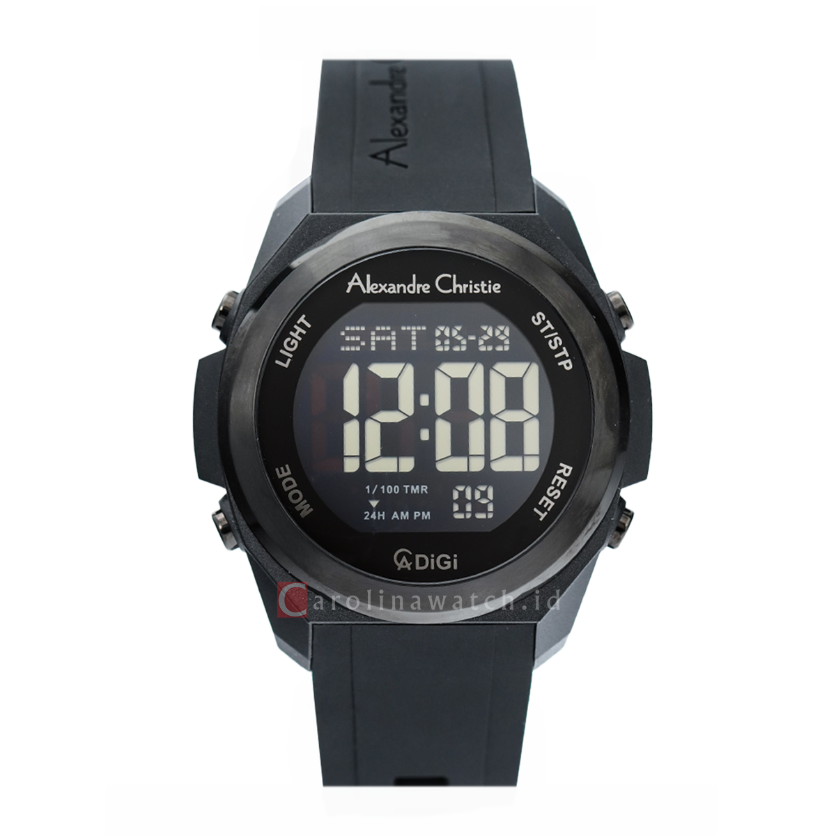 Jam Tangan Alexandre Christie DIGI AC 9342 MHRIPBA Men Digital Dial Bl ...