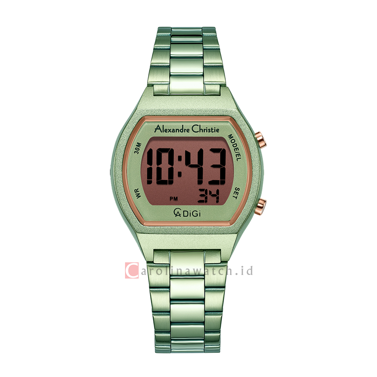 Jam Tangan Alexandre Christie Digi AC 9384 LHBGNLE Women Digital Dial ...