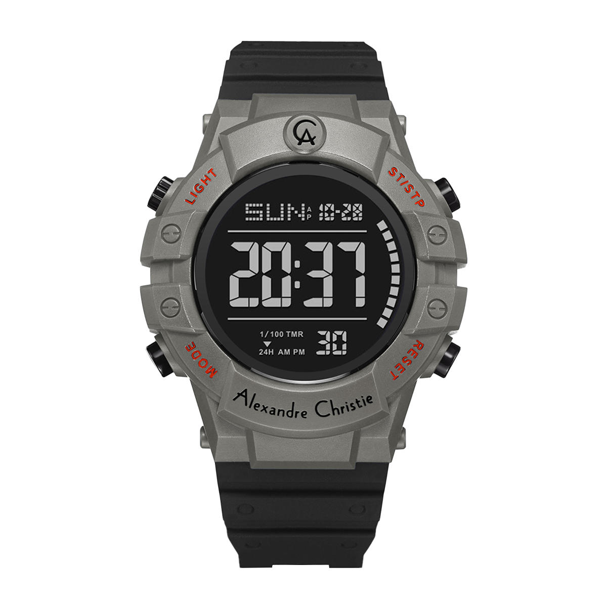 Jam Tangan Alexandre Christie Digital AC 9387 MHRIPGRBA Men Digital Di ...