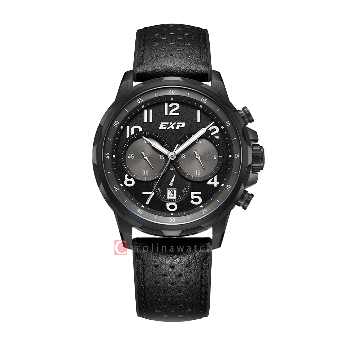 Jam Tangan Expedition EXP Sport EX 6843 MCRIPBA Men Chronograph Black ...