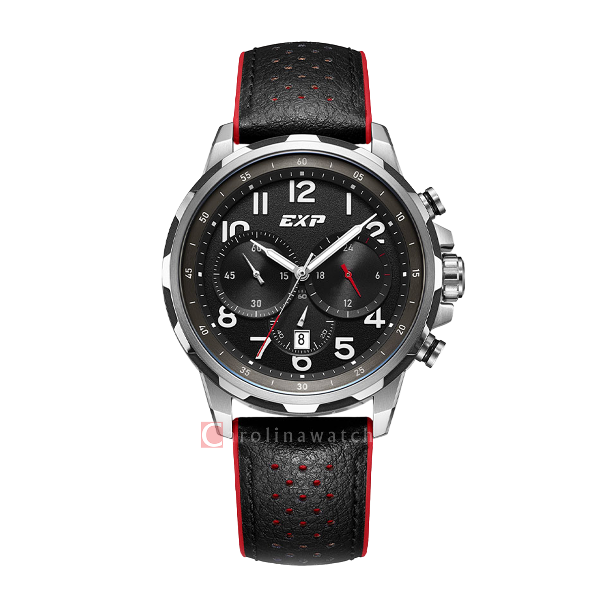 Jam Tangan Expedition EXP Sport EX 6843 MCRTBBARE Men Chronograph Blac ...