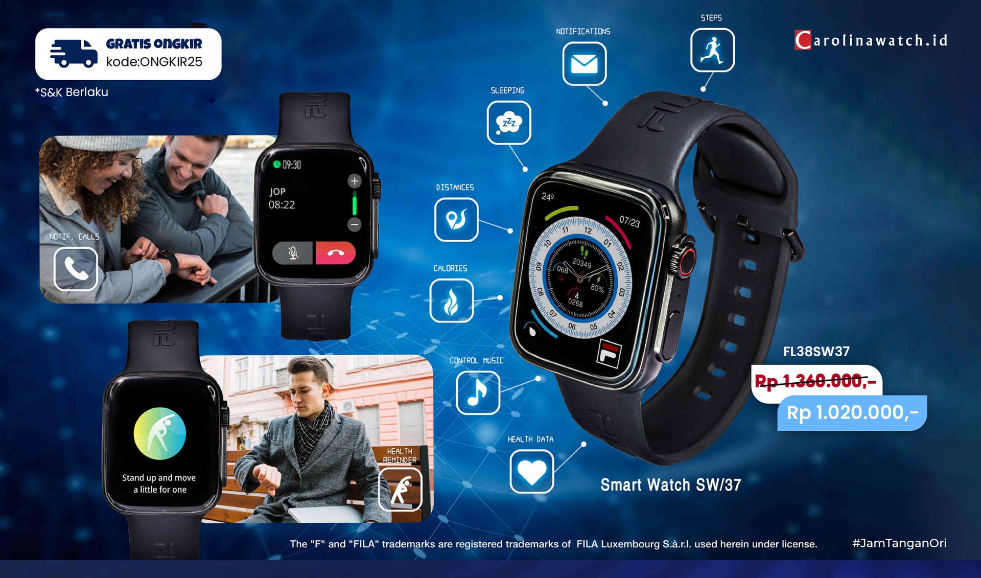 Carolina Watch - #1 Authorized Original Watch Store di Indonesia