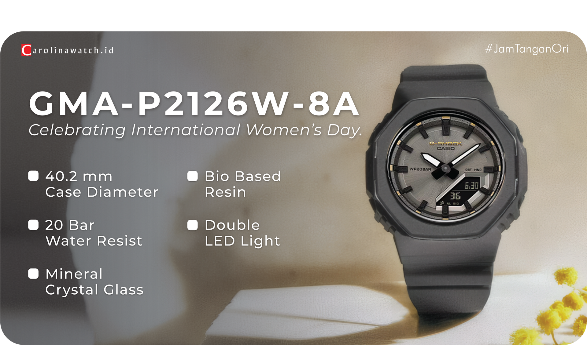 Carolina Watch - #1 Authorized Original Watch Store di Indonesia