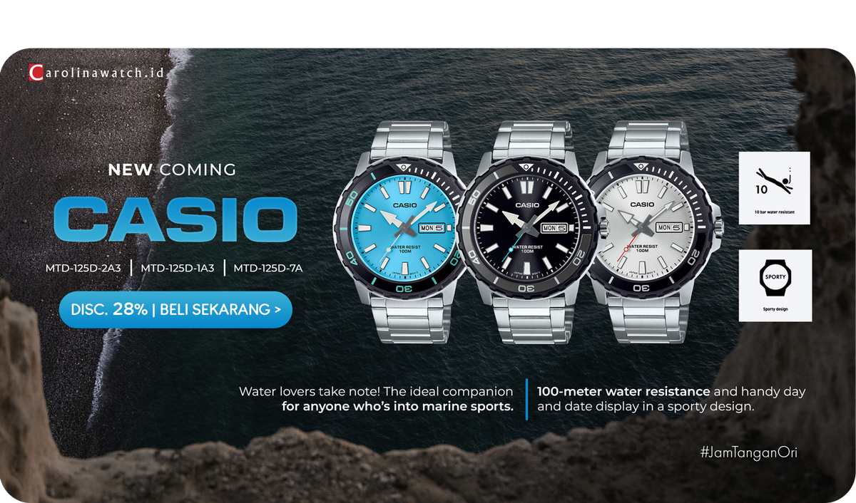 Carolina Watch - #1 Authorized Original Watch Store di Indonesia