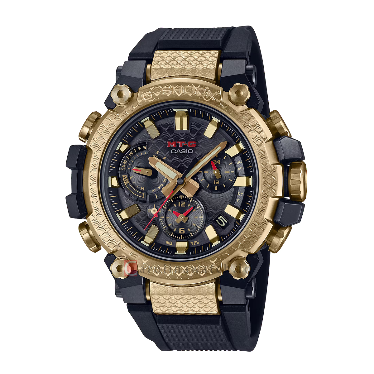 Jam Tangan Casio G-Shock Armored Golden Dragon Limited Edition MTG-B30 ...