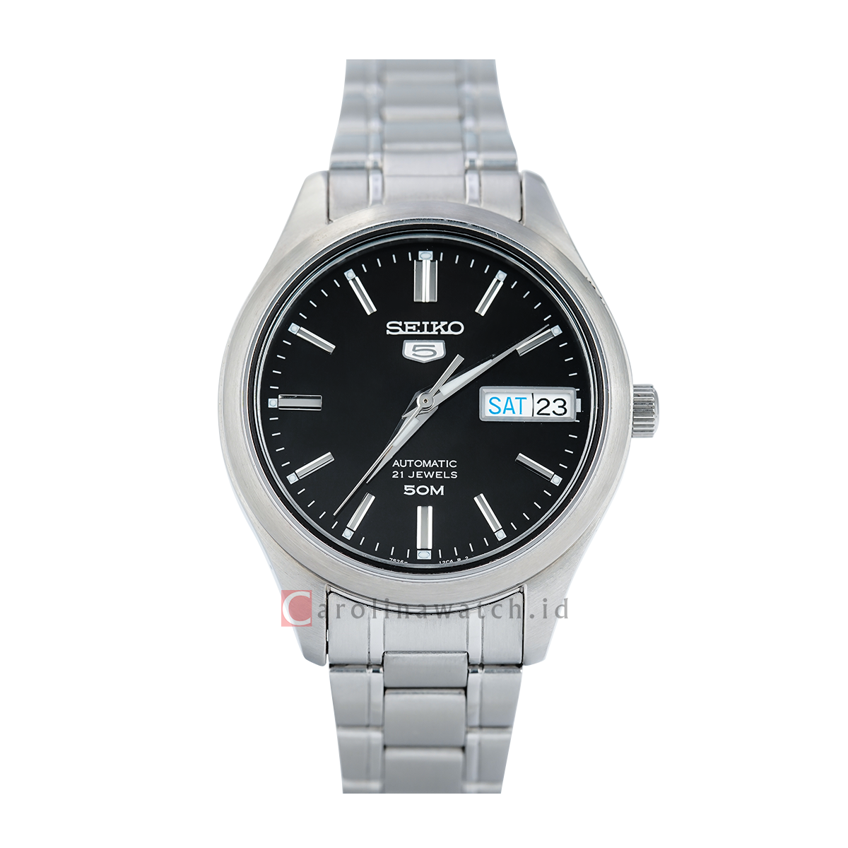 Jam Tangan Seiko 5 Sports SNK883K1 Automatic Women Black Dial Stainles ...