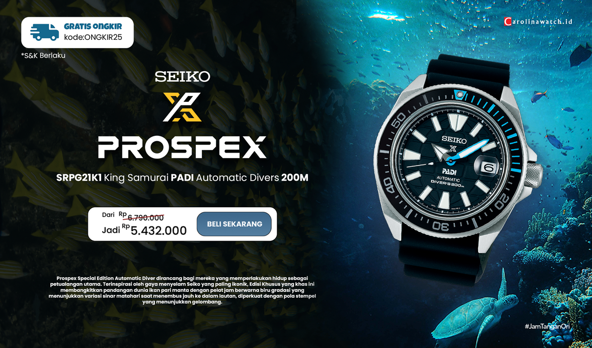 Carolina Watch - #1 Authorized Original Watch Store di Indonesia